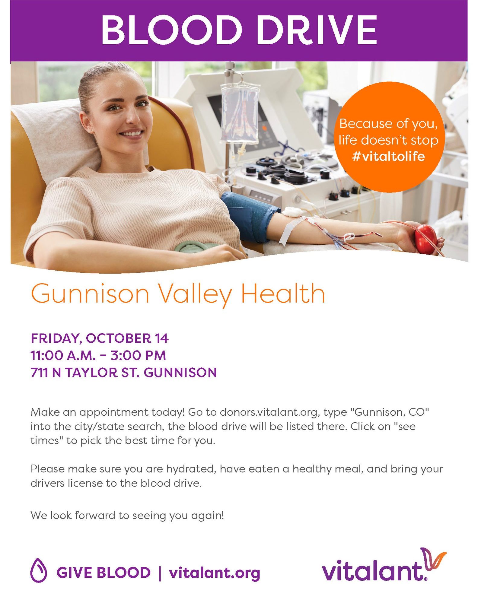 Blood Drive - Hey Crested Butte