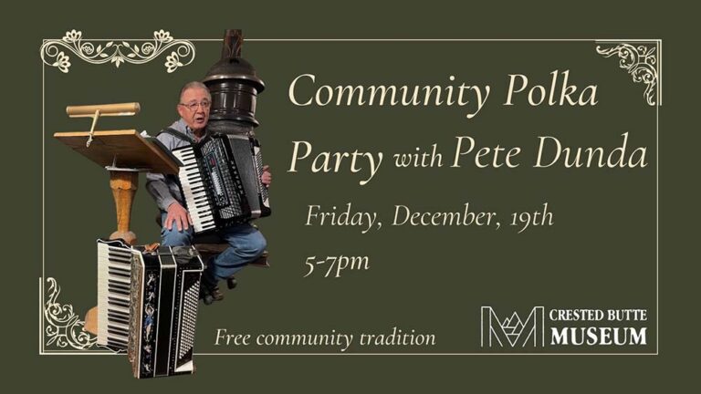 Polka Party with Pete Dunda | Crested Butte Museum