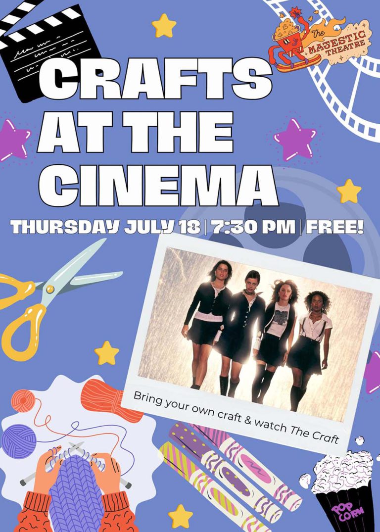 Crafts at the Cinema - Hey Crested Butte