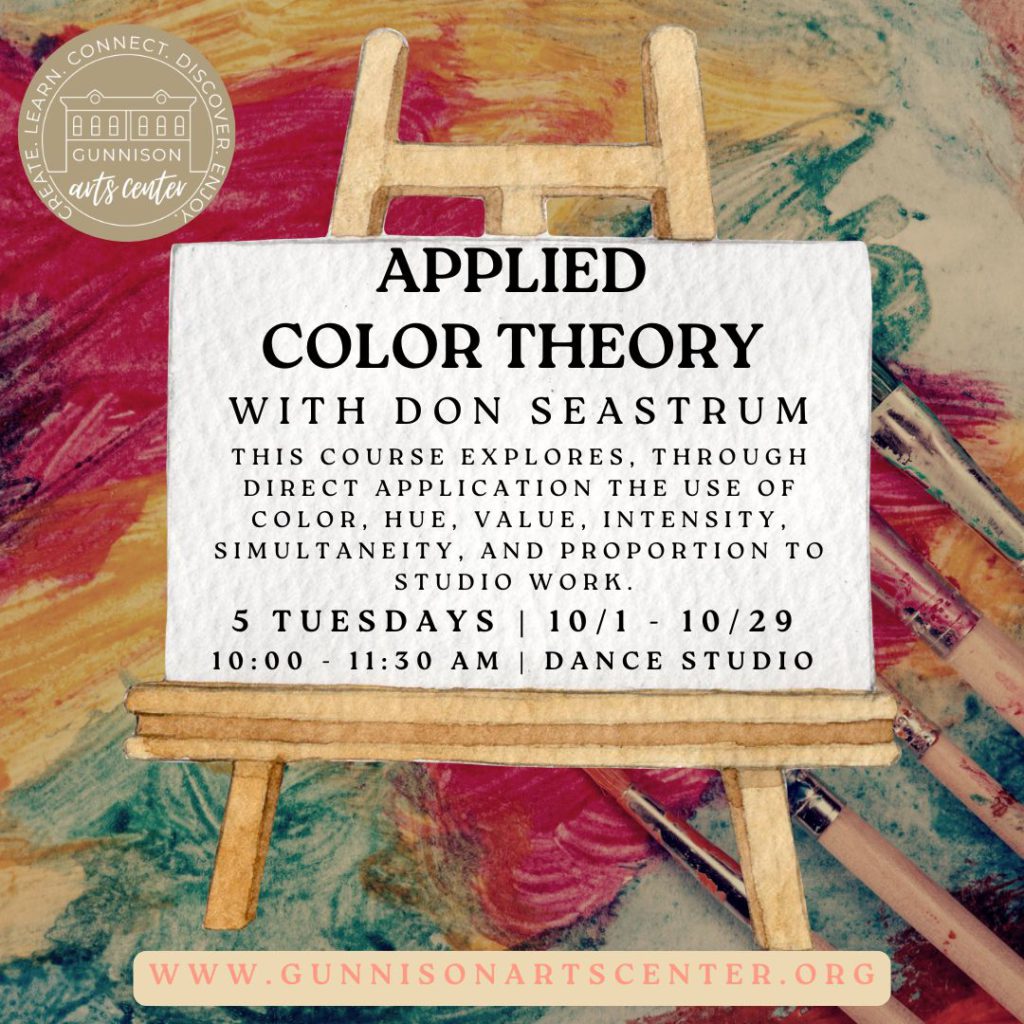 Applied Color Theory | Gunnison Arts Center