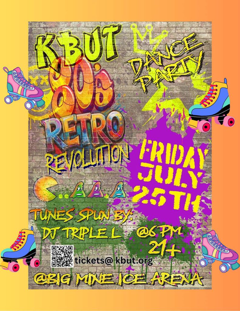 KBUT 80's Retro Revolution Dance Party - Hey Crested Butte