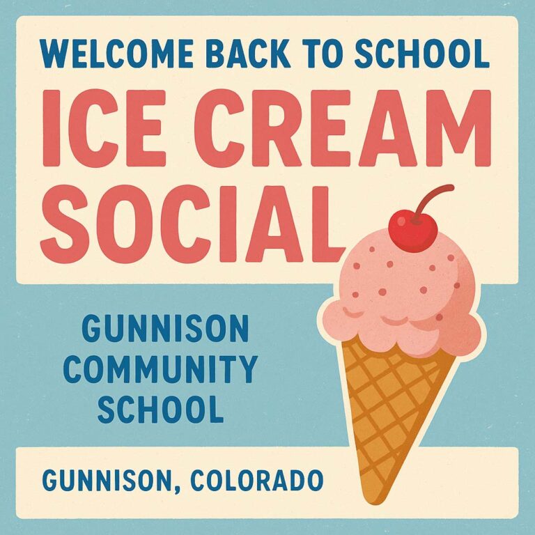 Welcome Back To School Ice Cream Social - Hey Crested Butte