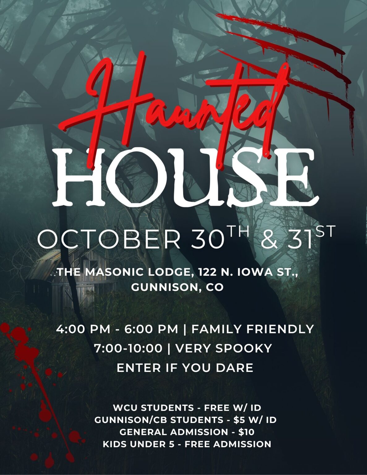 Haunted House | Western Colorado University